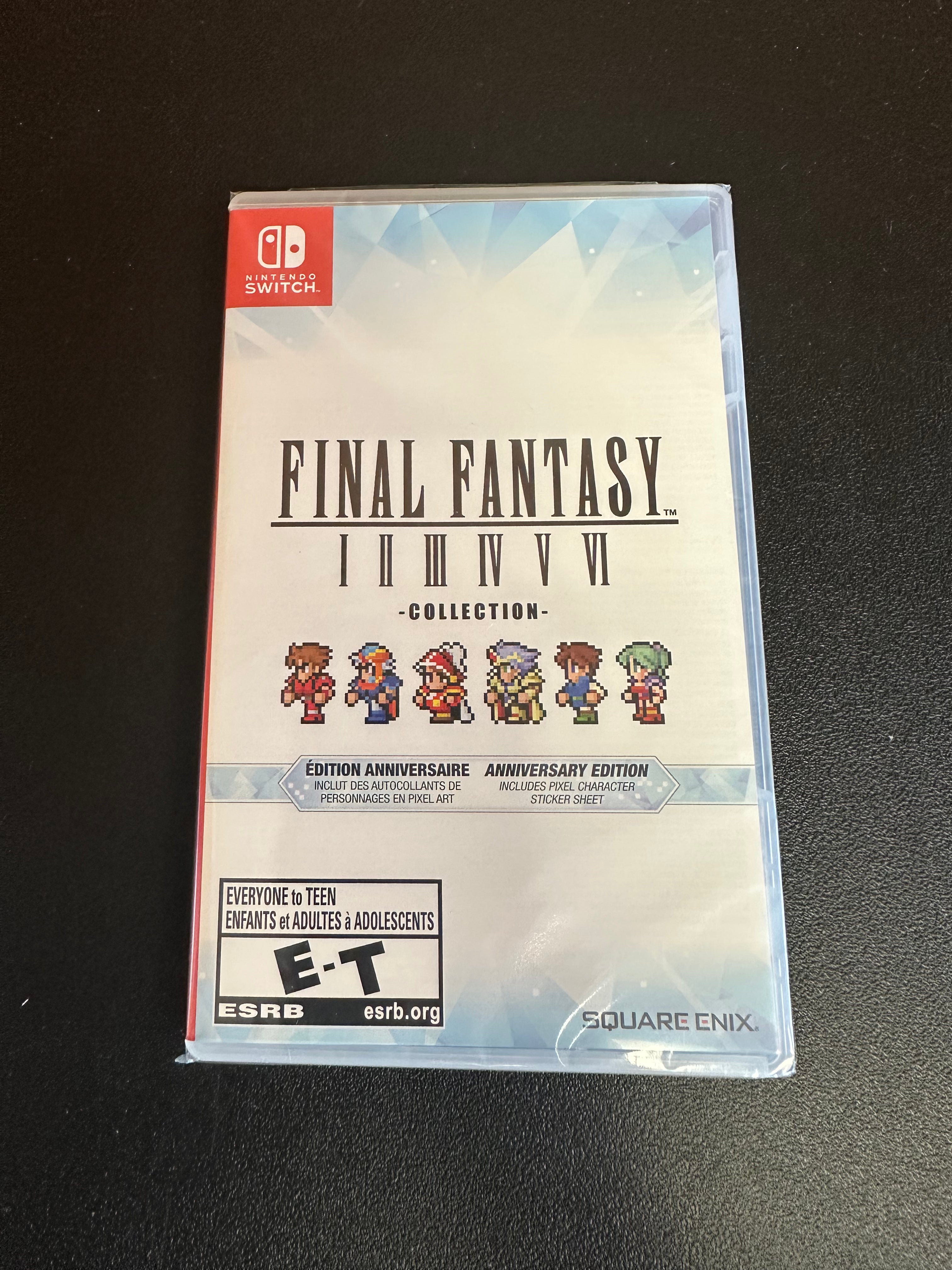 Nintendo Switch Final Fantasy I-VI Collection (Sealed) Game – Hitchhiker Toys