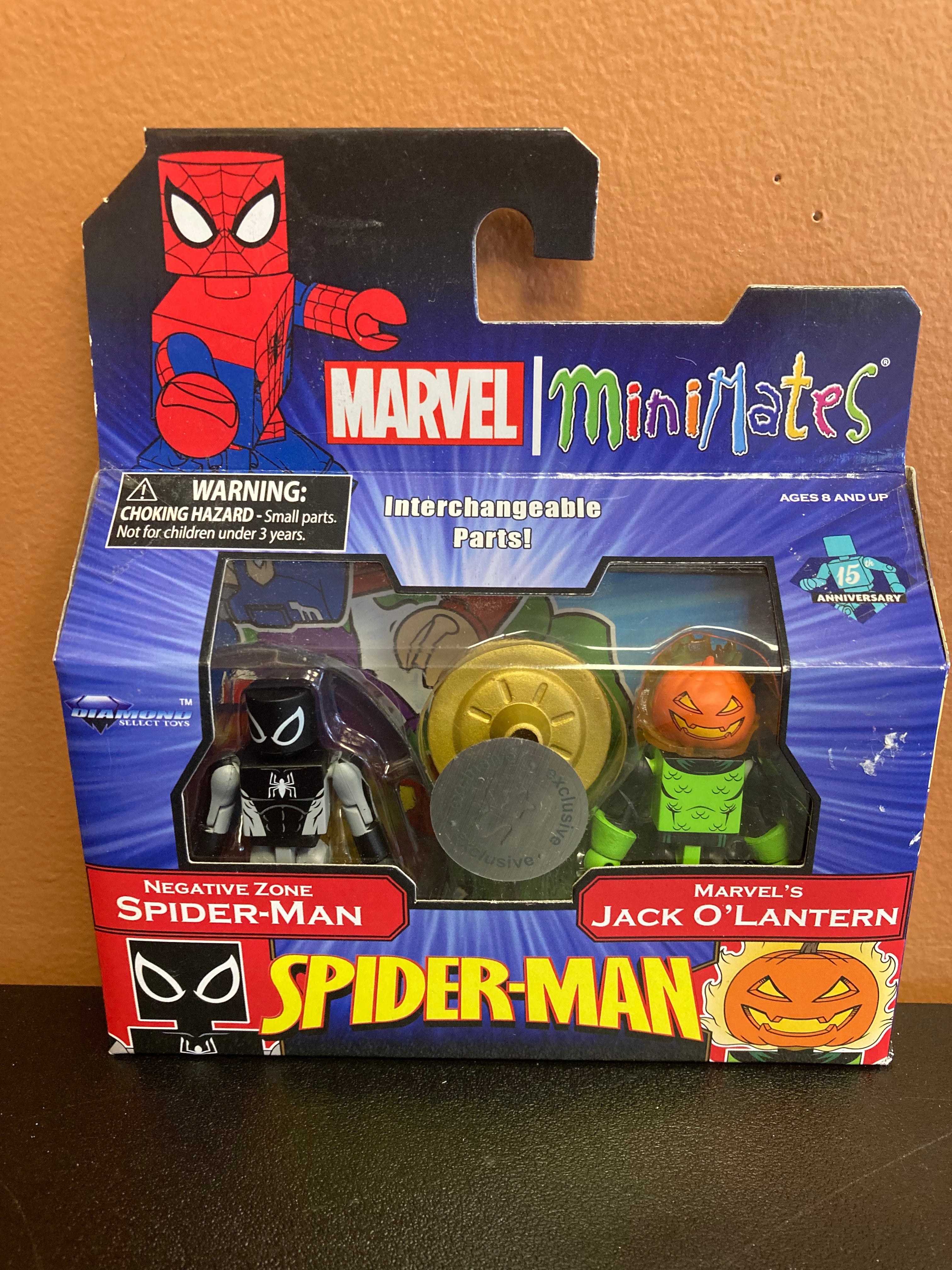 Marvel Spider-Man MiniMates Negative Zone Spider-Man & Marvel’s Jack O ...
