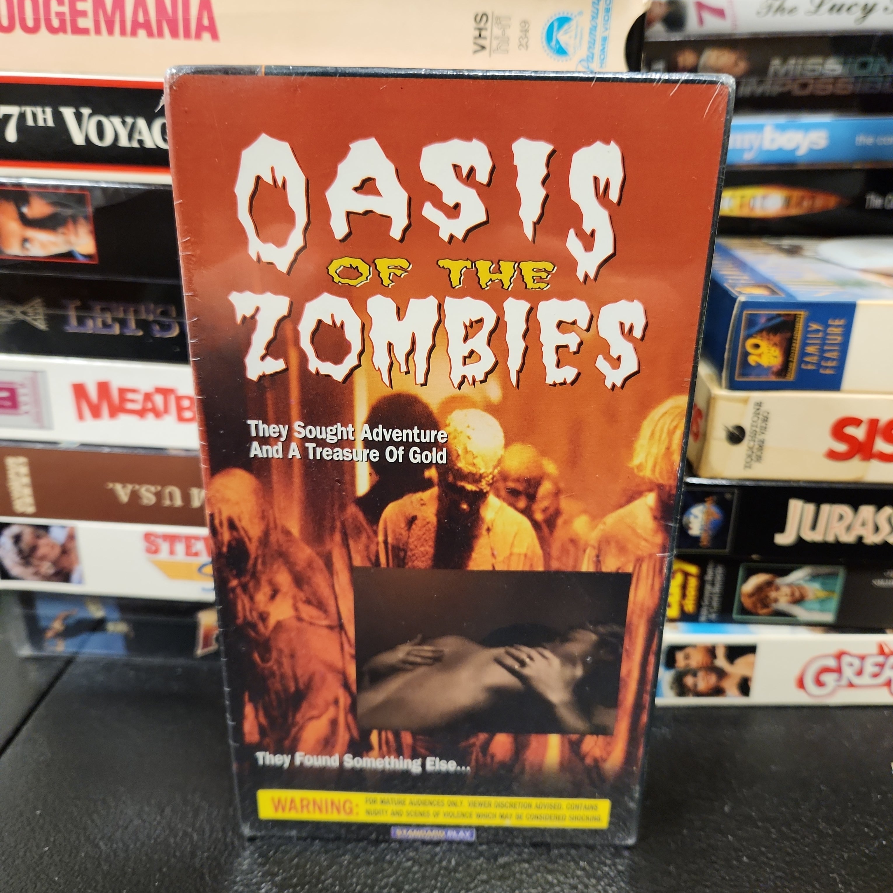 Oasis of the Zombies [1999 VHS] NEW/SEALED Horror – Hitchhiker Toys
