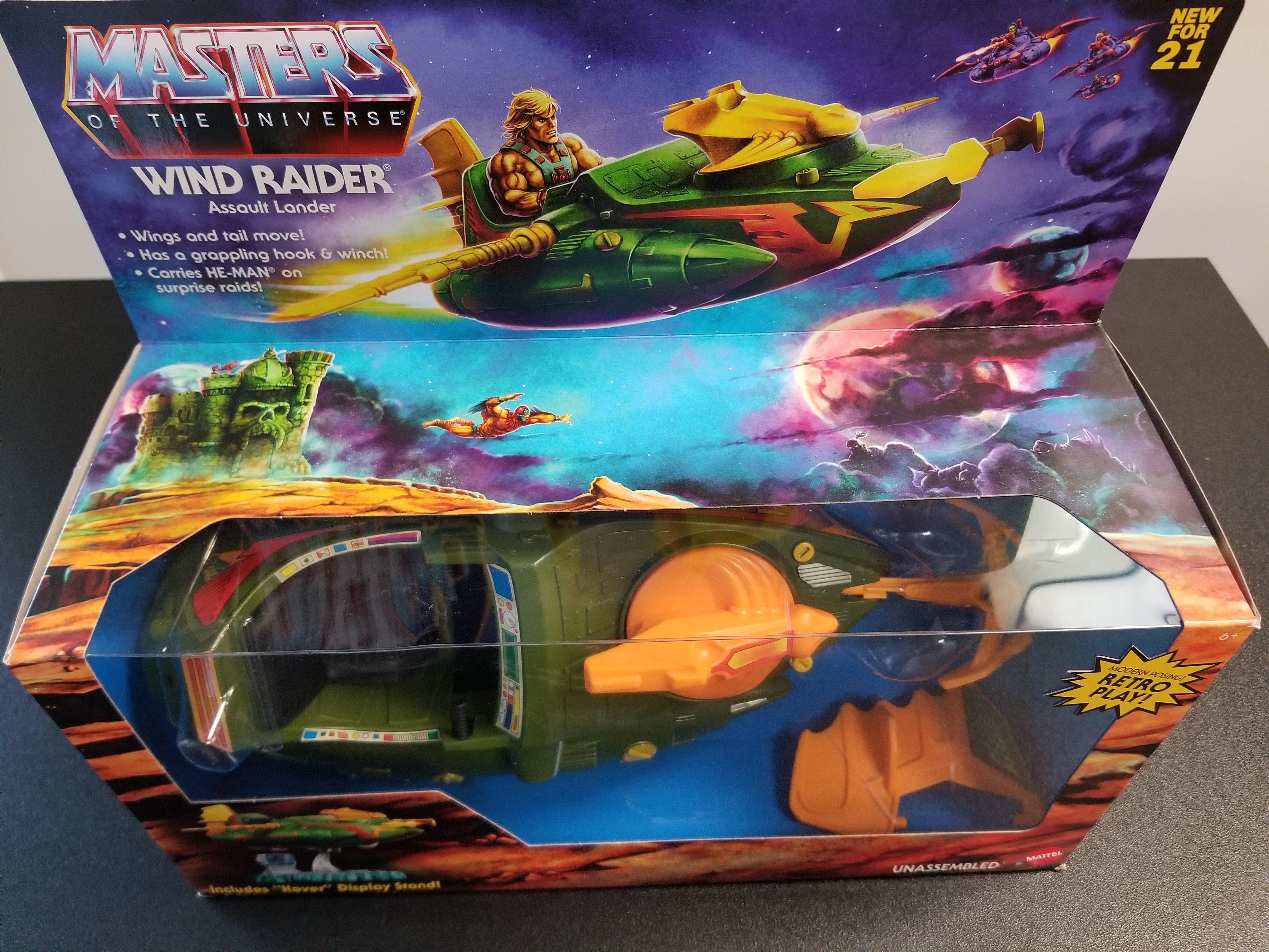 MASTERS OF THE UNIVERSE WIND RAIDER 2021 ASSAULT LANDER – Hitchhiker Toys