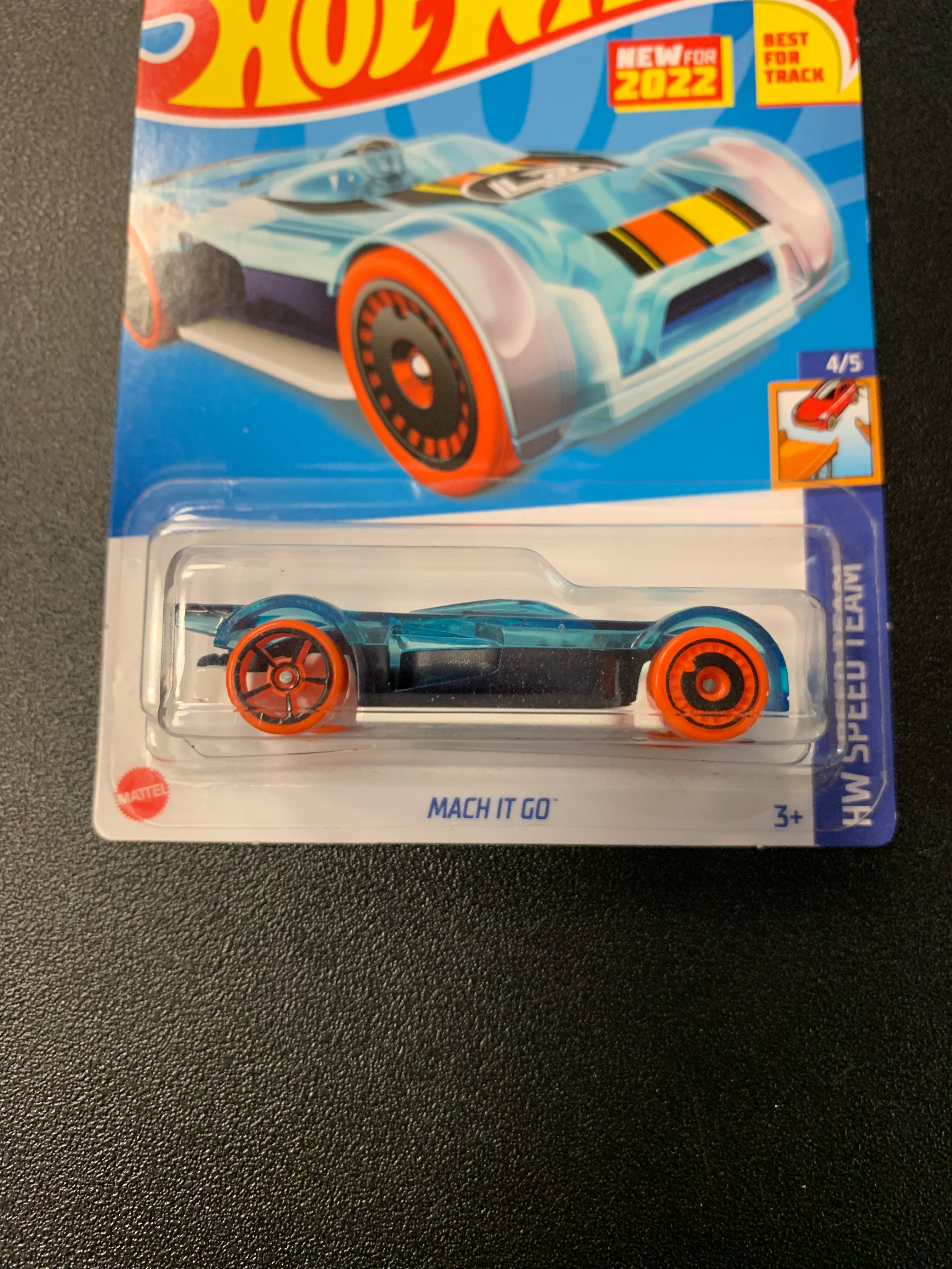 HOT WHEELS SPEED TEAM MACH IT GO 4/5 72/250 – Hitchhiker Toys