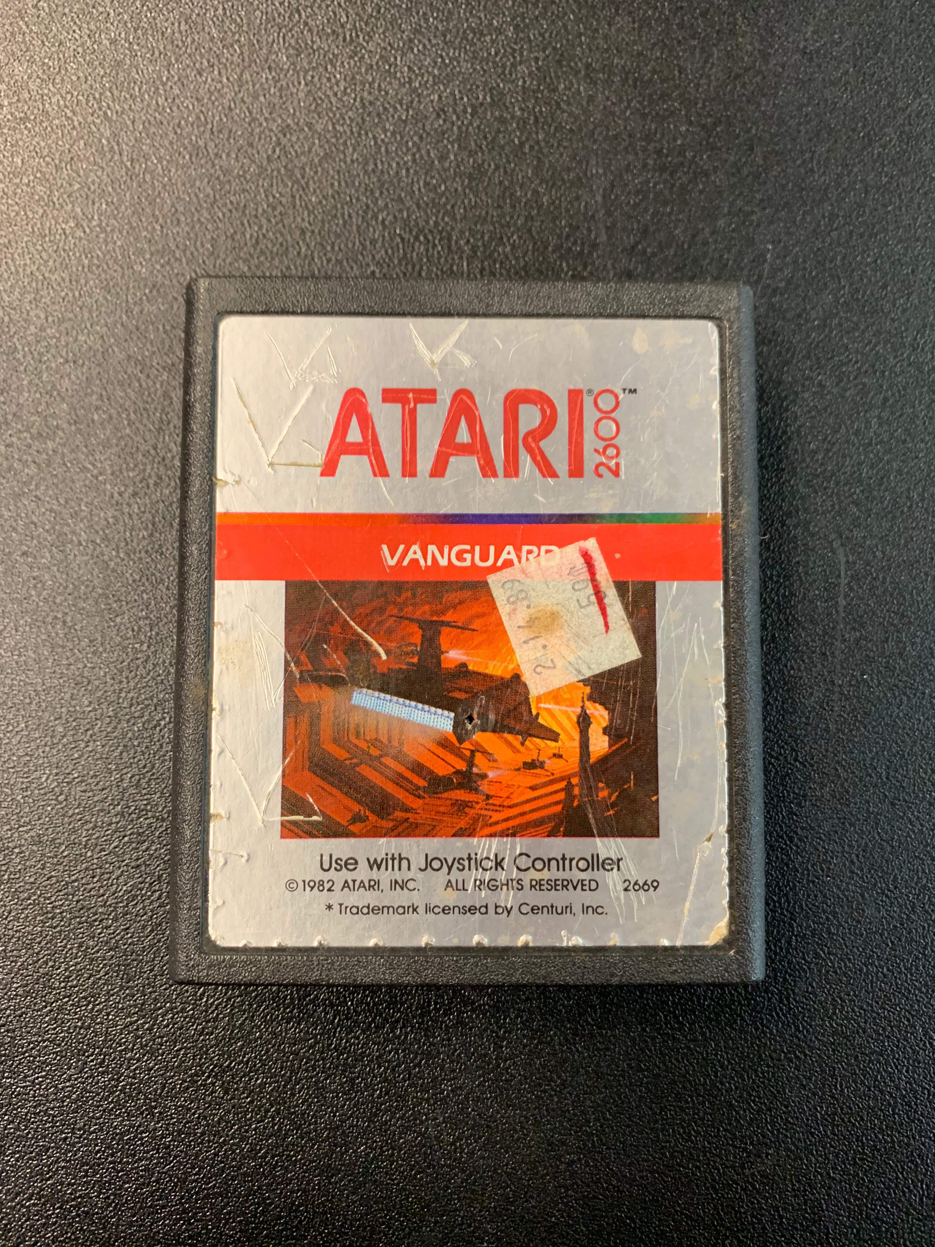 ATARI 2600 VANGUARD 1982 GAME TESTED WORKS – Hitchhiker Toys
