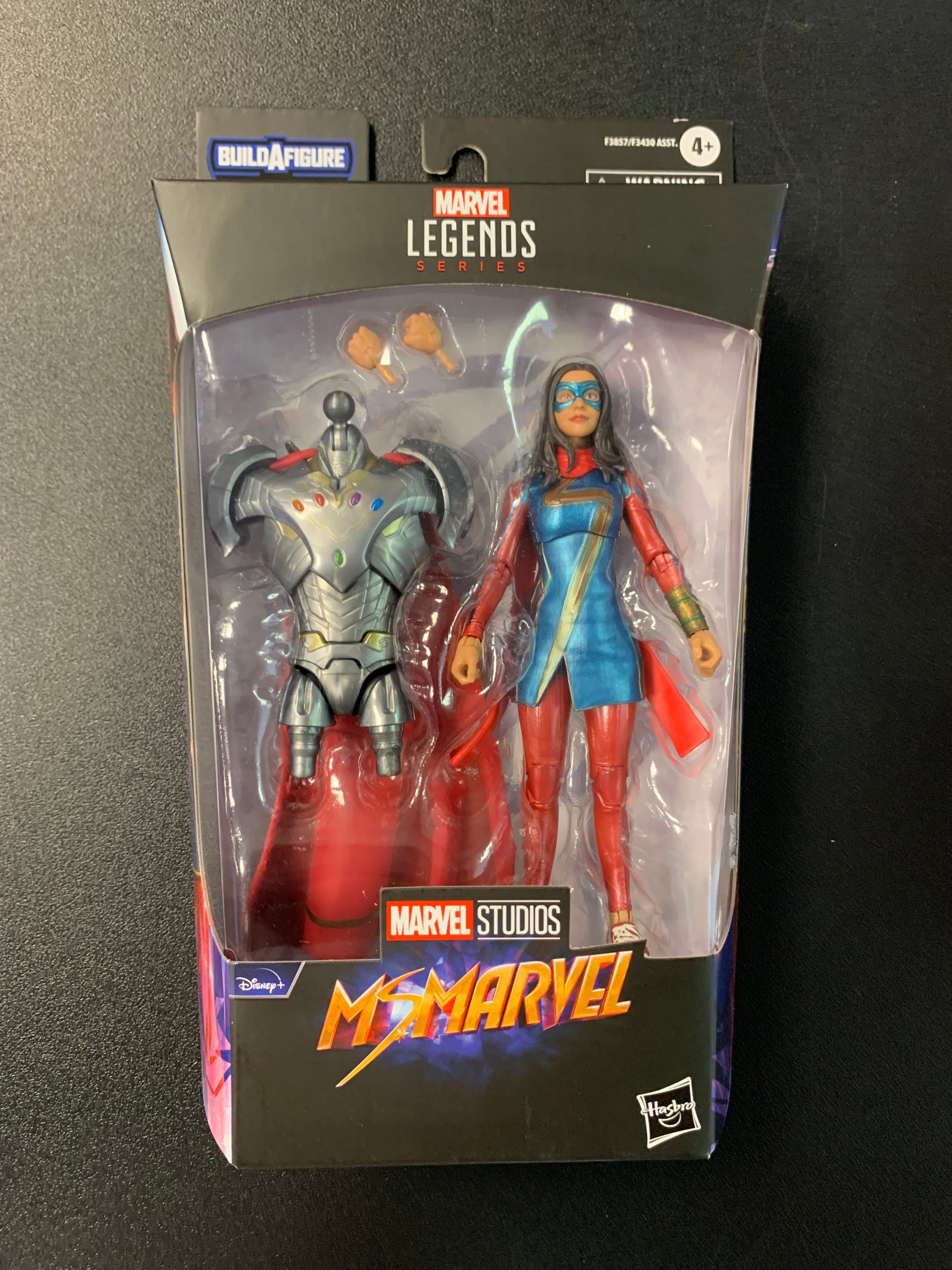 MARVEL LEGENDS SERIES BUILD A FIGURE INFINITY ULTRON MS. MARVEL ...